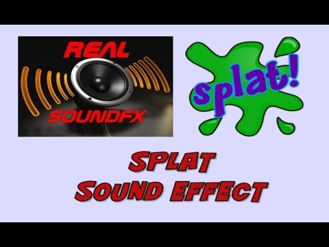 SPLAT splatter sound effect - realsoundFX
