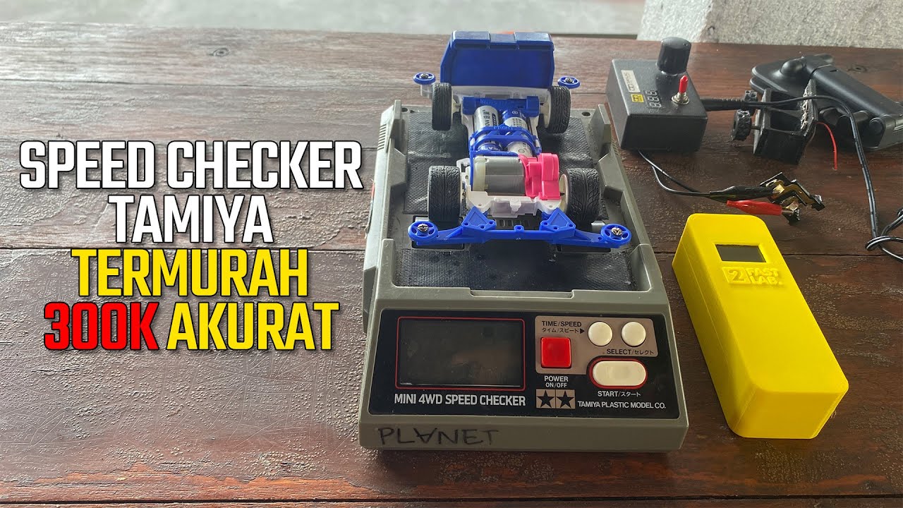 Tamiya Speed checker made in INDONESIA ! - YouTube