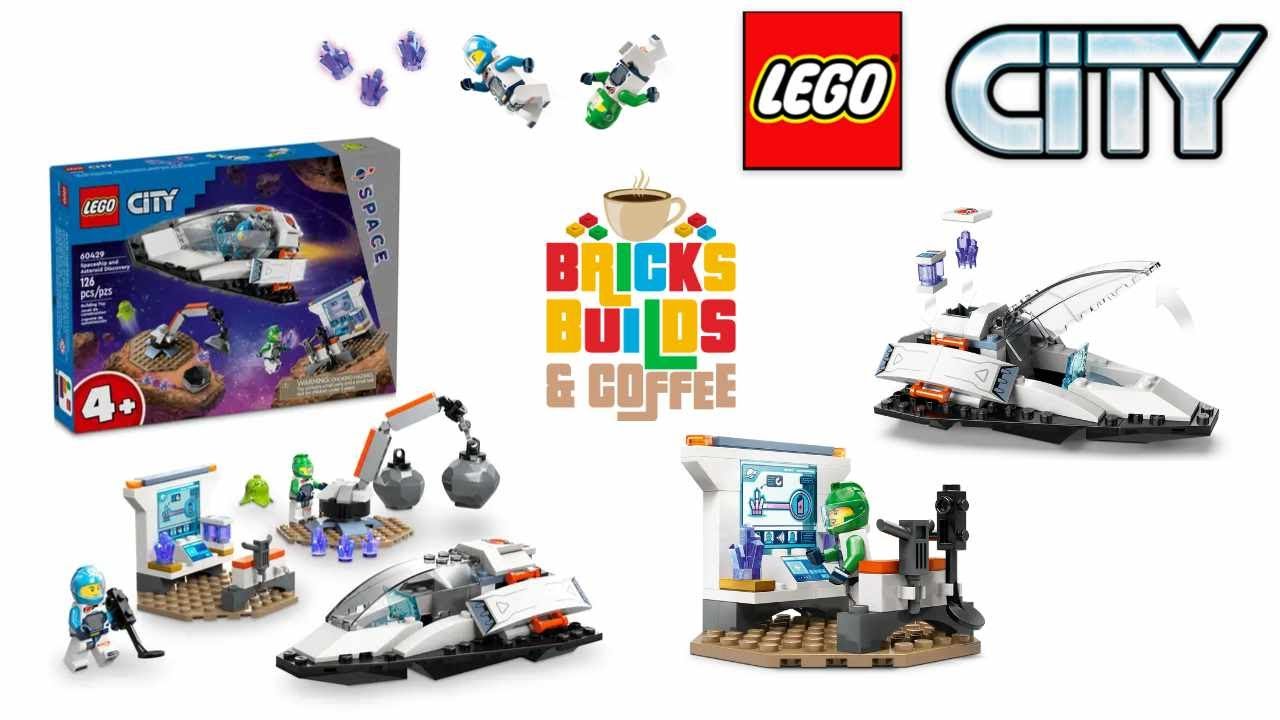 Lego City 60429 Spaceship And Asteroid Discovery Speed Build Review ...