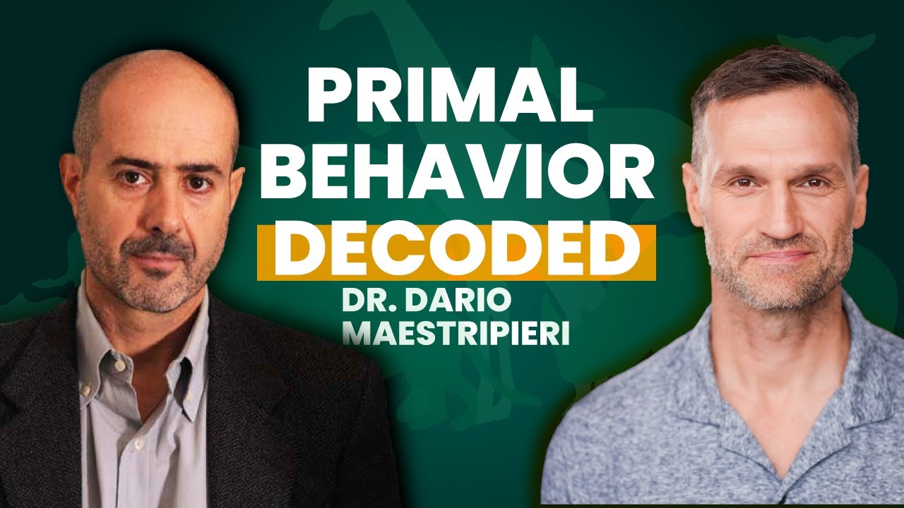 Dr Dario Maestripieri EXPOSES The Hidden Truth About Human Behavior ...
