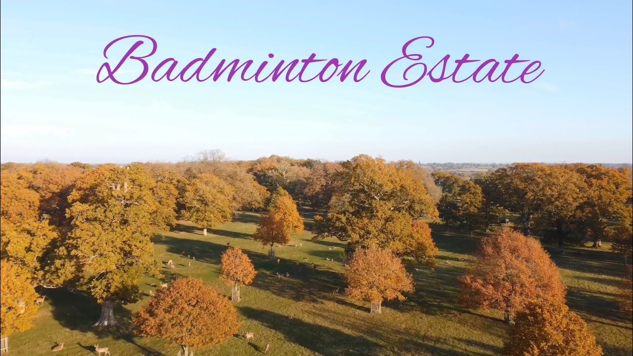 4K Drone Badminton Estate - YouTube