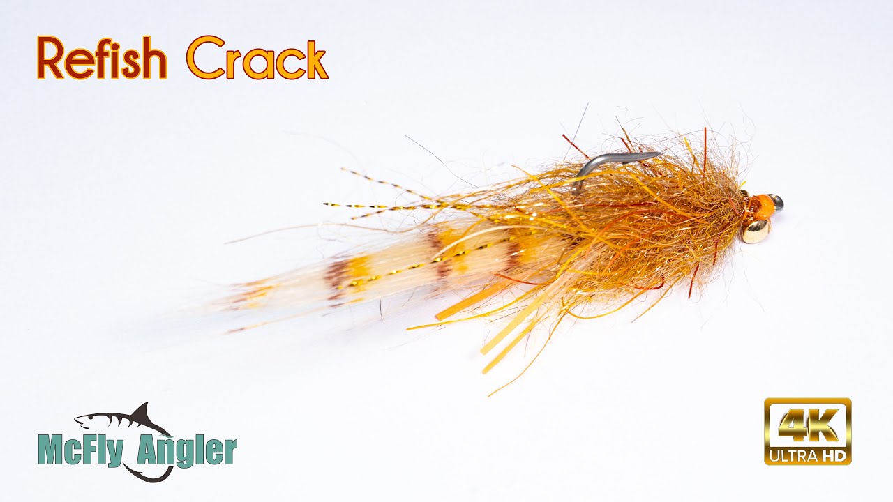 Redfish Crack W/Legs - The Best Redfish Fly? - McFly Angler Fly Tying ...