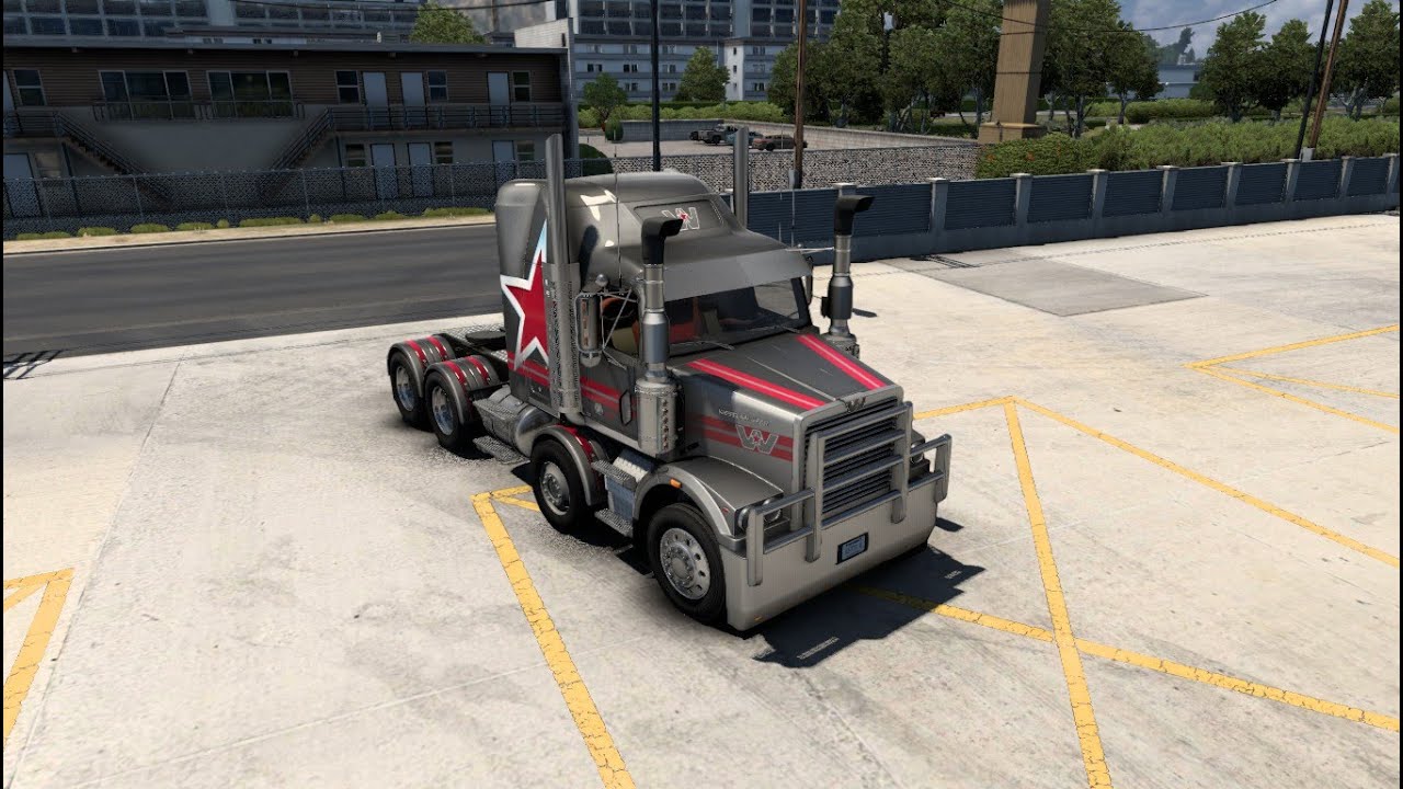 American Truck Simulator | Western Star 4800 Truck v3.8 | ATS 1.48 ...