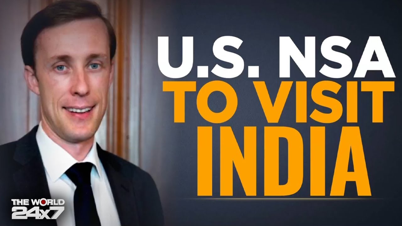 Jake Sullivan India Visit | US NSA Jake Sullivan To Visit India - YouTube
