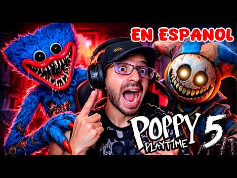 HUGGY WUGGY ME ATACA DE NUEVO en POPPY PLAYTIME: CAPÍTULO 5 en ESPAÑOL | Luky