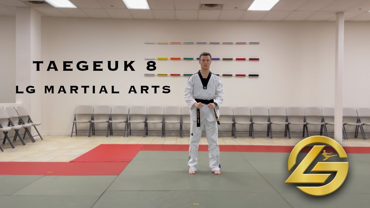 Taegeuk 8 | LG Martial Arts - YouTube