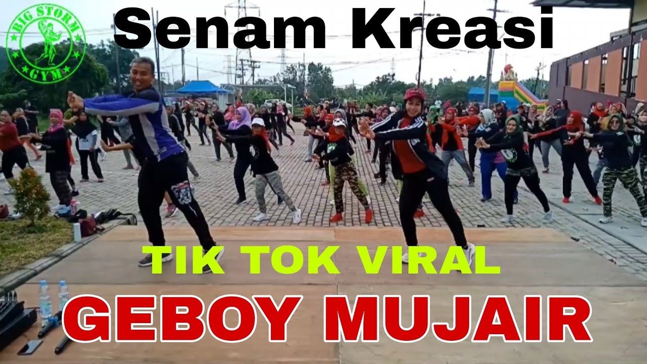 GEBOY MUJAIR//SENAM KREASI//TIK TOK VIRAL//BY LIA BIG STORM - YouTube