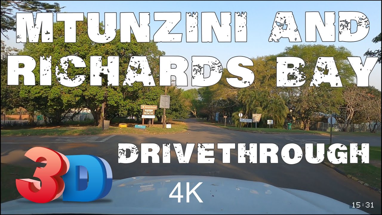 Driver's views : Mtunzini and Richards Bay drive throughs - YouTube