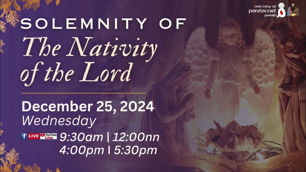 22 December 2024 | Holy Mass 9:30am | 4th Sunday of Advent - YouTube