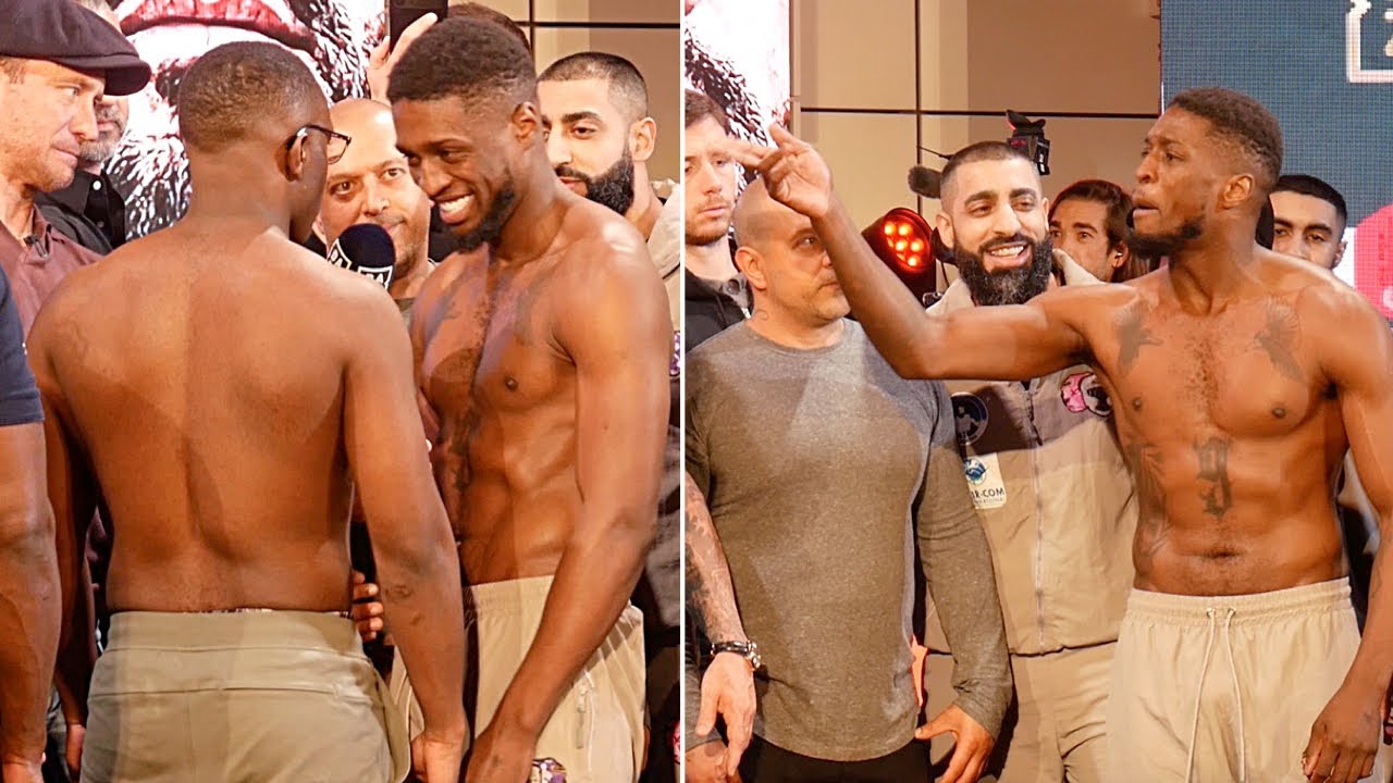 SWARMZ GOES OFF AT WITH DEJI'S TEAM AS THEY FACE OFF AFTER WEIGH IN ...