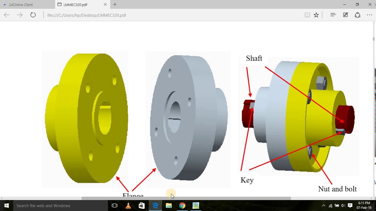 Flange Coupling Assembly Component ( Part) making # Lec 4 - YouTube