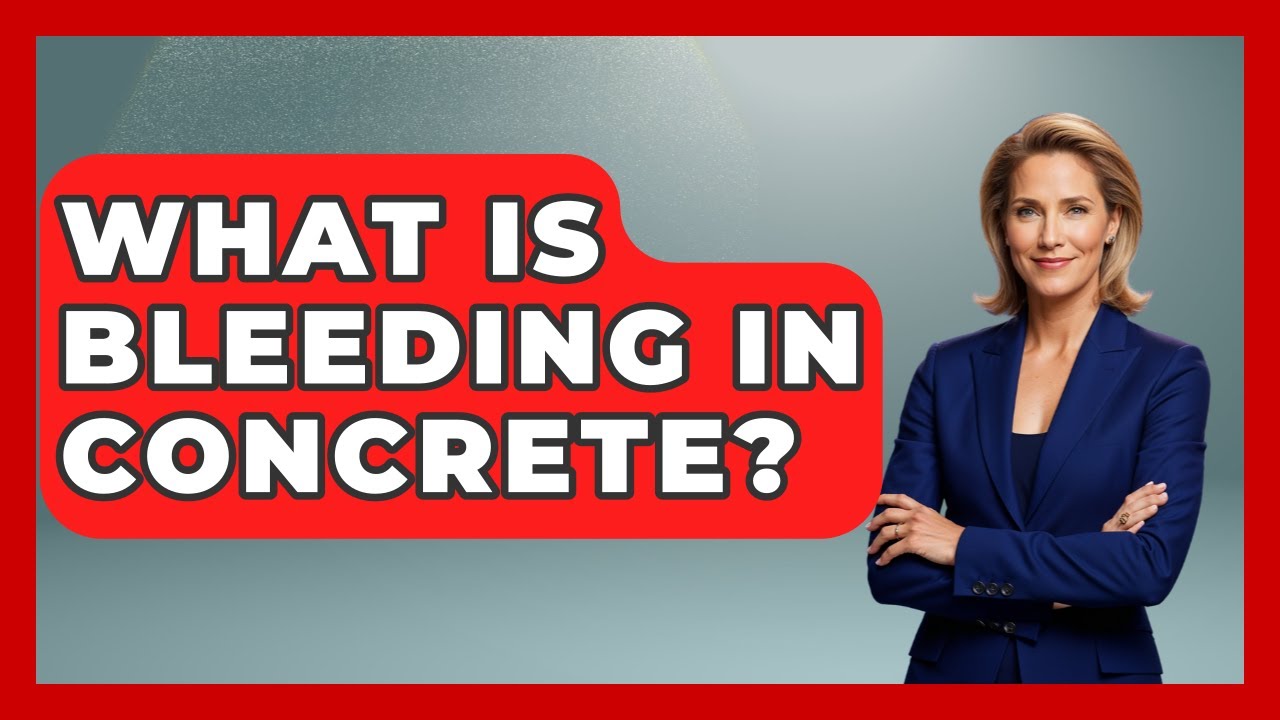 What Is Bleeding In Concrete? - Civil Engineering Explained - YouTube
