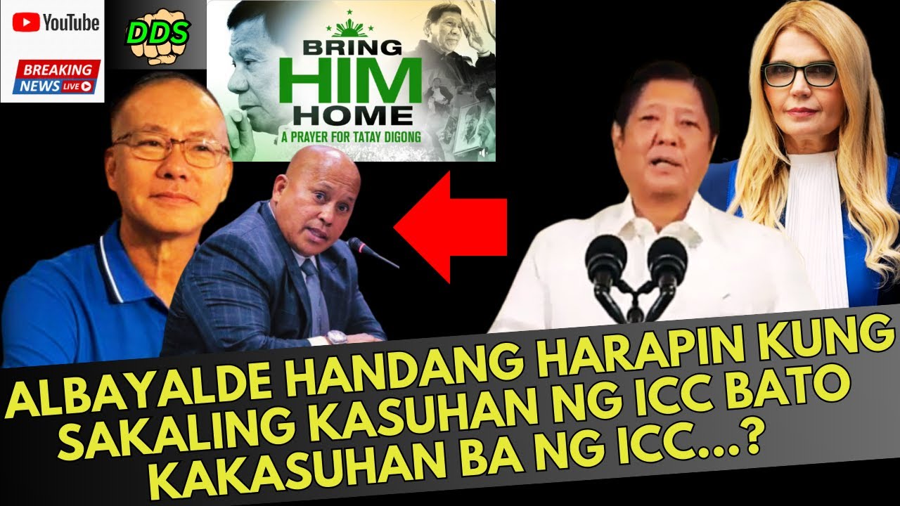 ALBAYALDE HANDA HARAPIN ANG ICC INCASE MAGKASO ITO #duterte #bbm # ...