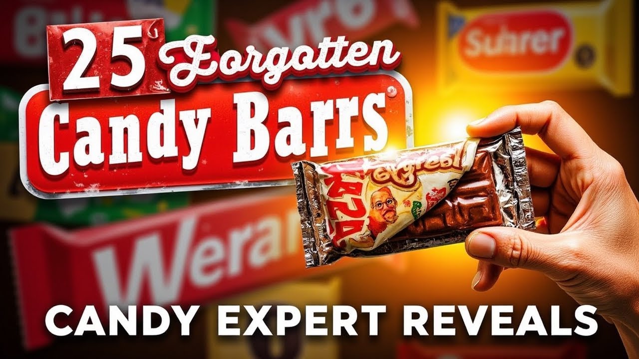 Top Candy EXPERT Reveals 25 Forgotten Vintage Candy Bars - YouTube
