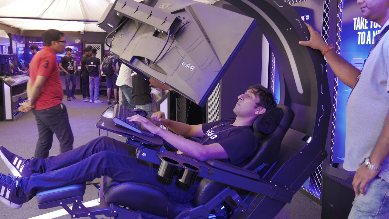 Every gamers dream setup! | The Acer Predator Thronos - YouTube