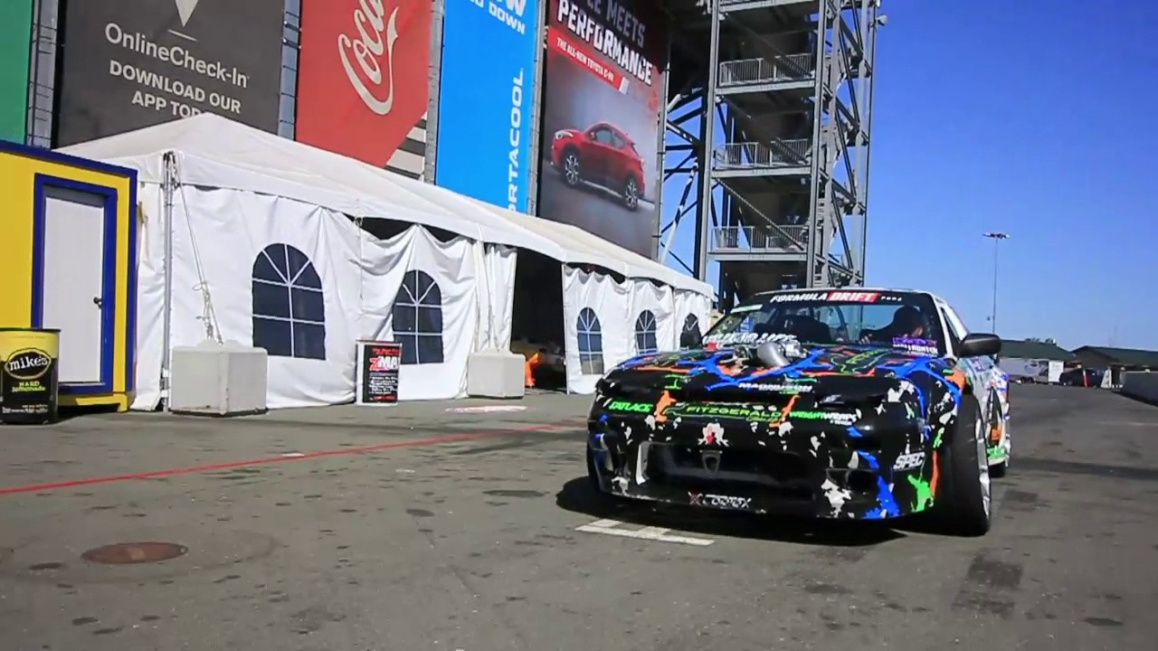Backwards entry drift crick filippi - YouTube