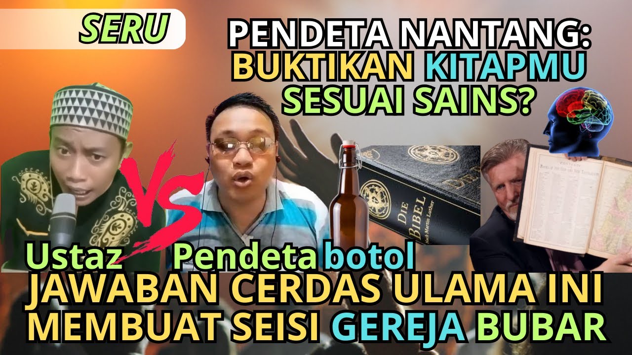 PENDETA:PAK USTAZ BUKTIKAN KITAPMU SESUAI DENGAN SAINS DAN ILMU ...