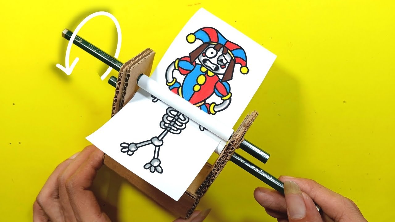 BEAUTIFUL ART AND CRAFT POMNI From THE AMAZING DIGITAL CIRCUS Step by ...