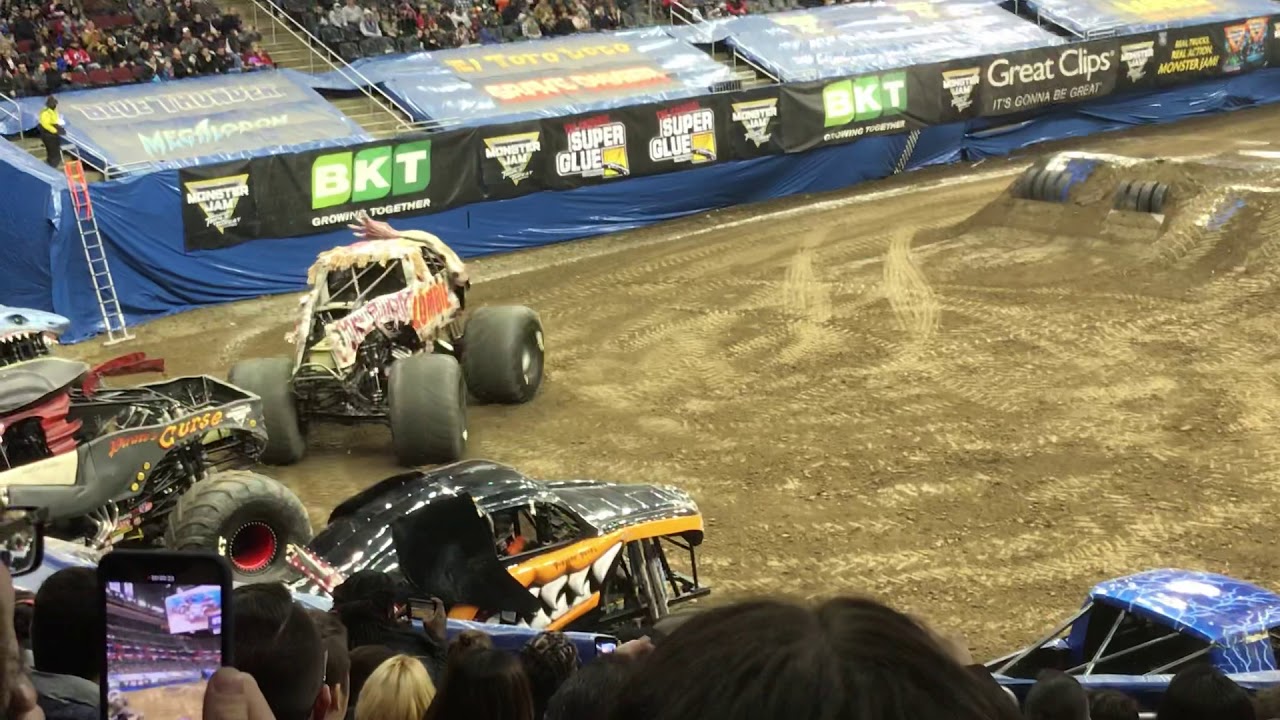 Zombie Freestyle Monster Jam Prudential Center NJ - YouTube