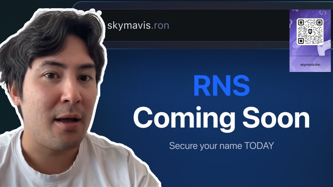 RNS is Coming! Ronin Naming Service Announcement - YouTube