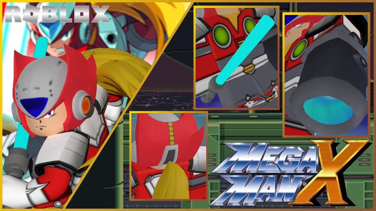 Roblox Mega Man X - Zero Roblox Cosplay Tutorial - YouTube