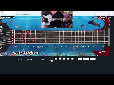 How to Use Fishfrets - Free Scale and Arpeggio Web App