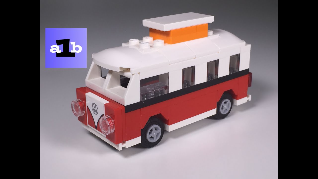 LEGO CREATOR 40079 Mini VW Campervan Set Time Lapse - YouTube