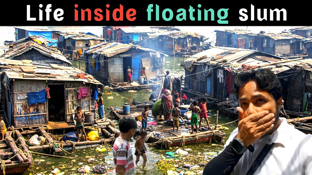 Inside Kolkata's floating slum || Slum Documentary - YouTube