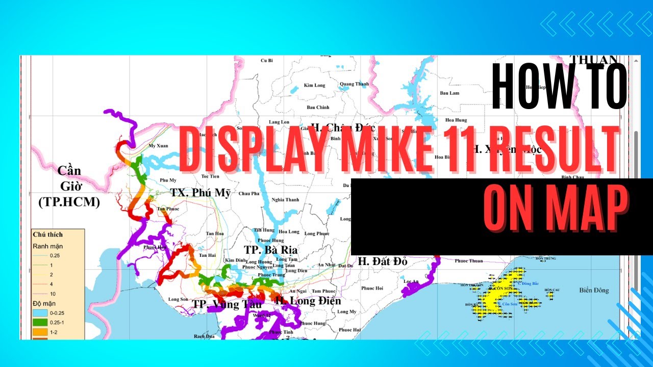 Hiển thị và biên tập kết quả MIKE 11 lên bản đồ bằng Arcgis | How to ...