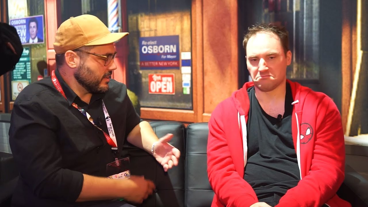 Om Spider-man med Bryan Intihar från Insomniac Games - YouTube