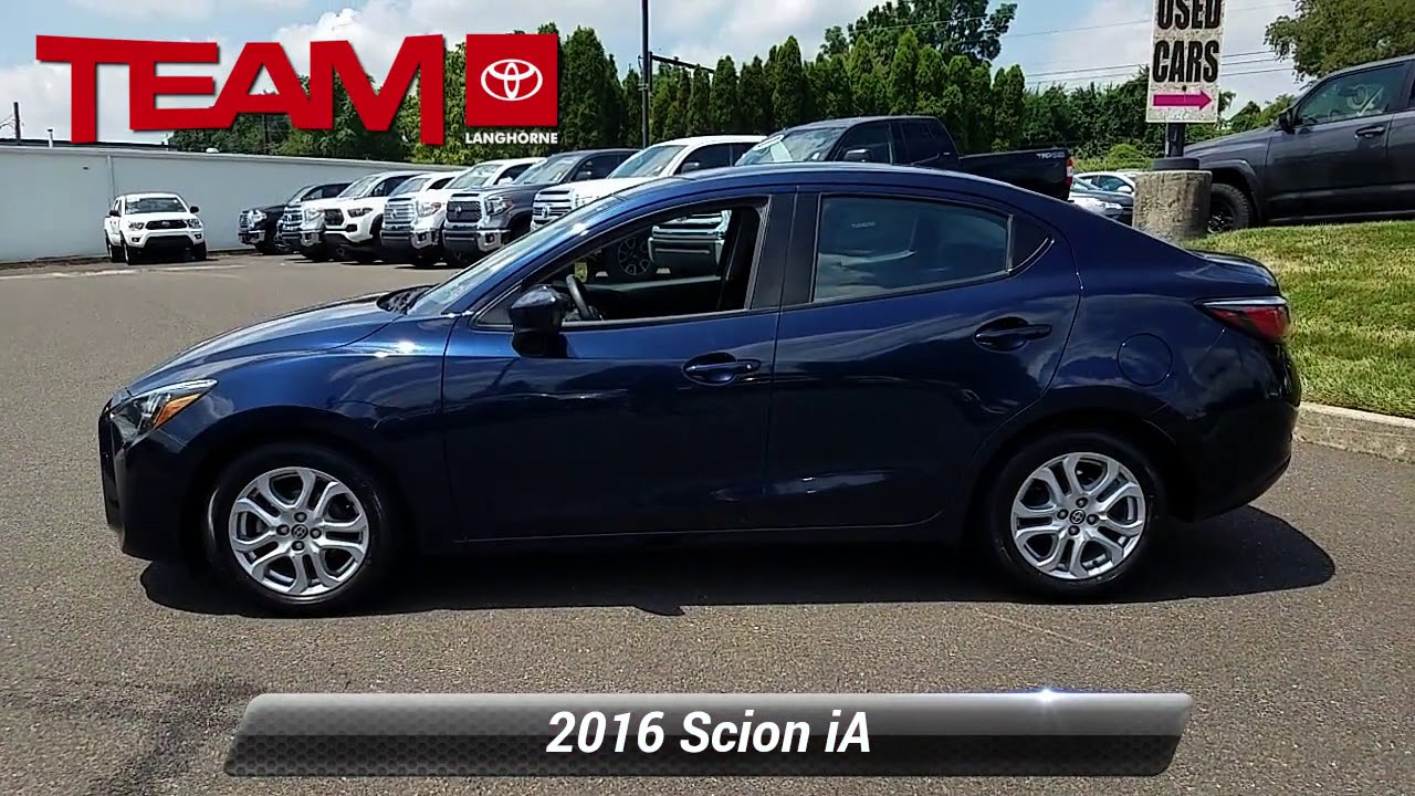 Used 2016 Scion iA Base, Langhorne, PA 117842B - YouTube
