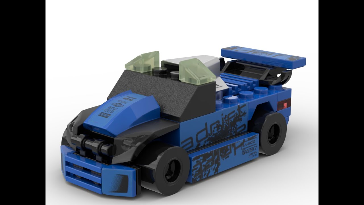 Lego 8151 Adrift Sport Speed Build Studio Bricklink LDD by Master ...