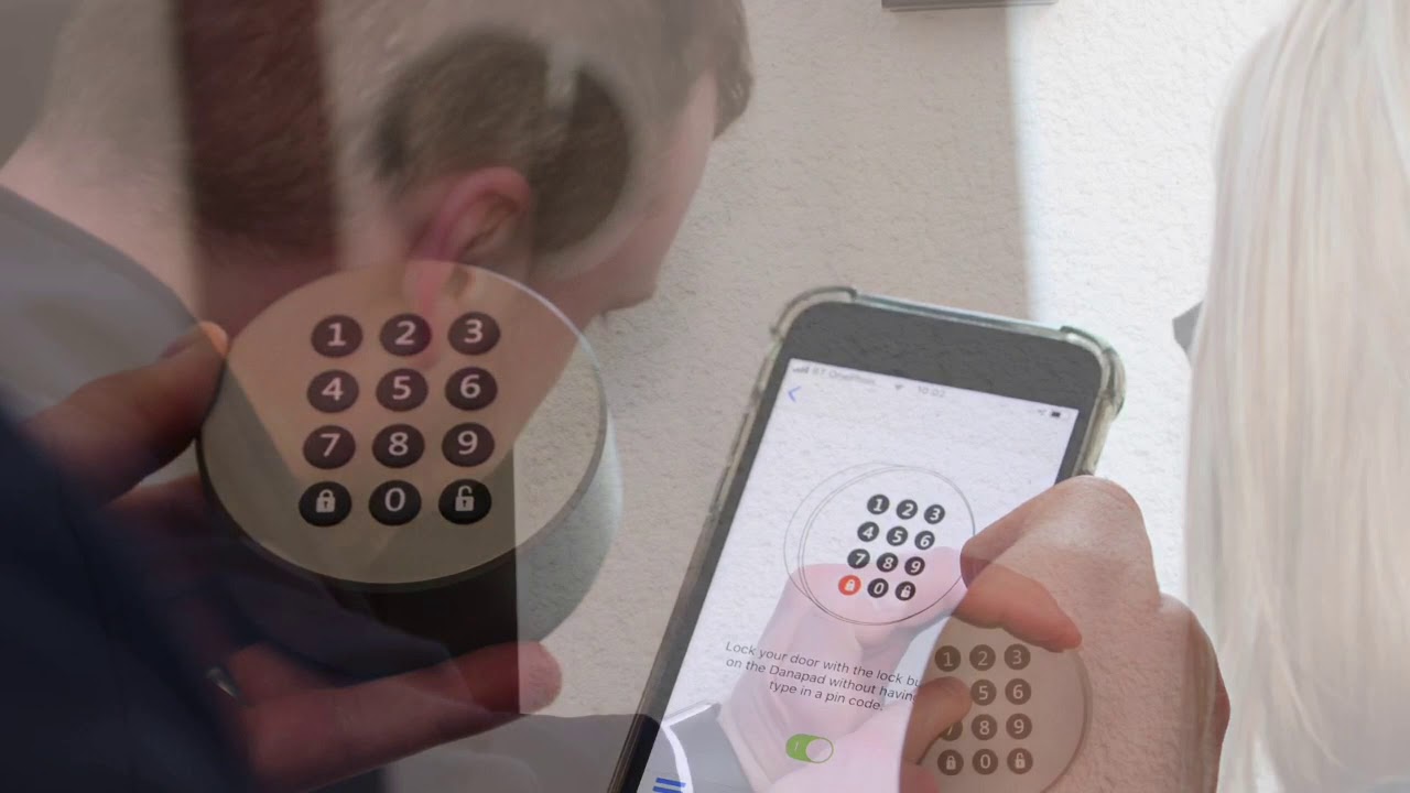 Danapad for Ultion Smart & Danalock: https://www.helplocks.com - YouTube