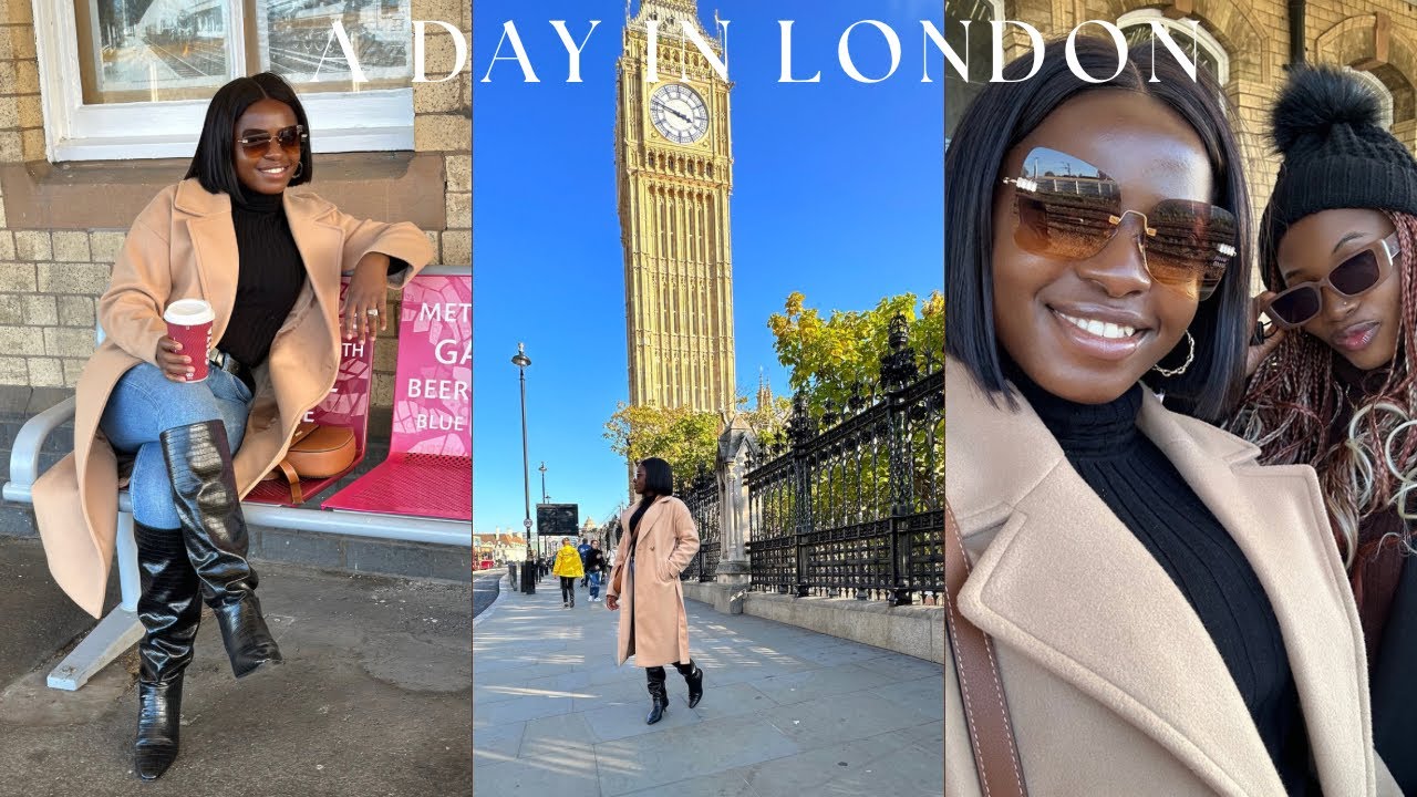 VLOGmas Day 1 London Vlog || First Time in London || Tourists In London ...