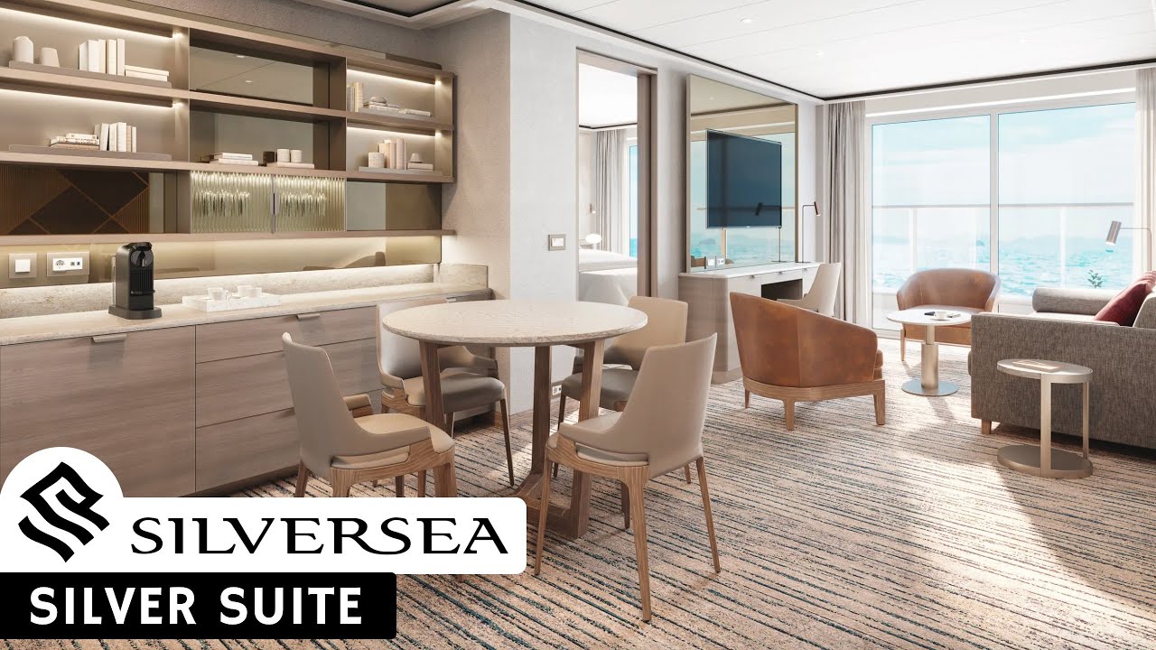 Silver Nova | Silver Suite Full Walkthrough Tour & Review | Silversea Cruises | 4K | 2024 - YouTube