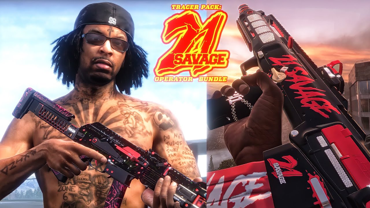 MW2 - TRACER PACK: 21 SAVAGE OPERATOR BUNDLE - YouTube