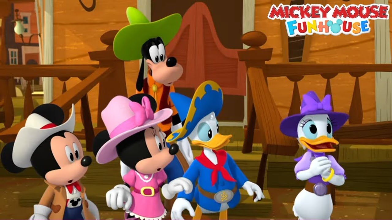 Mickey Mouse Funhouse S01E06 Sunny Gulch Games | Disney Junior | Review ...