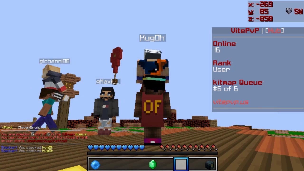 TOP 3 SERVIDORES DE HCF! | MINECRAFT HCF SERVERS - YouTube