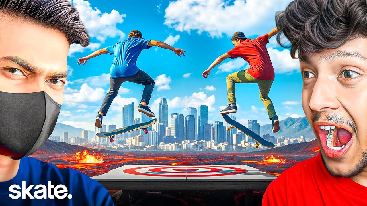 THE MOST PAINFUL SKATE CHALLENGE EVER! WITH DATTRAX😯 - YouTube