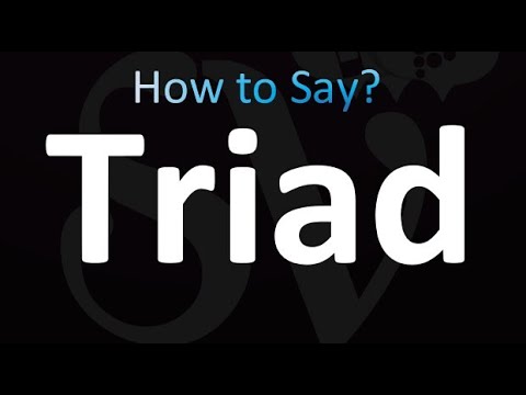 How to Pronounce Triad (Correctly!) - YouTube