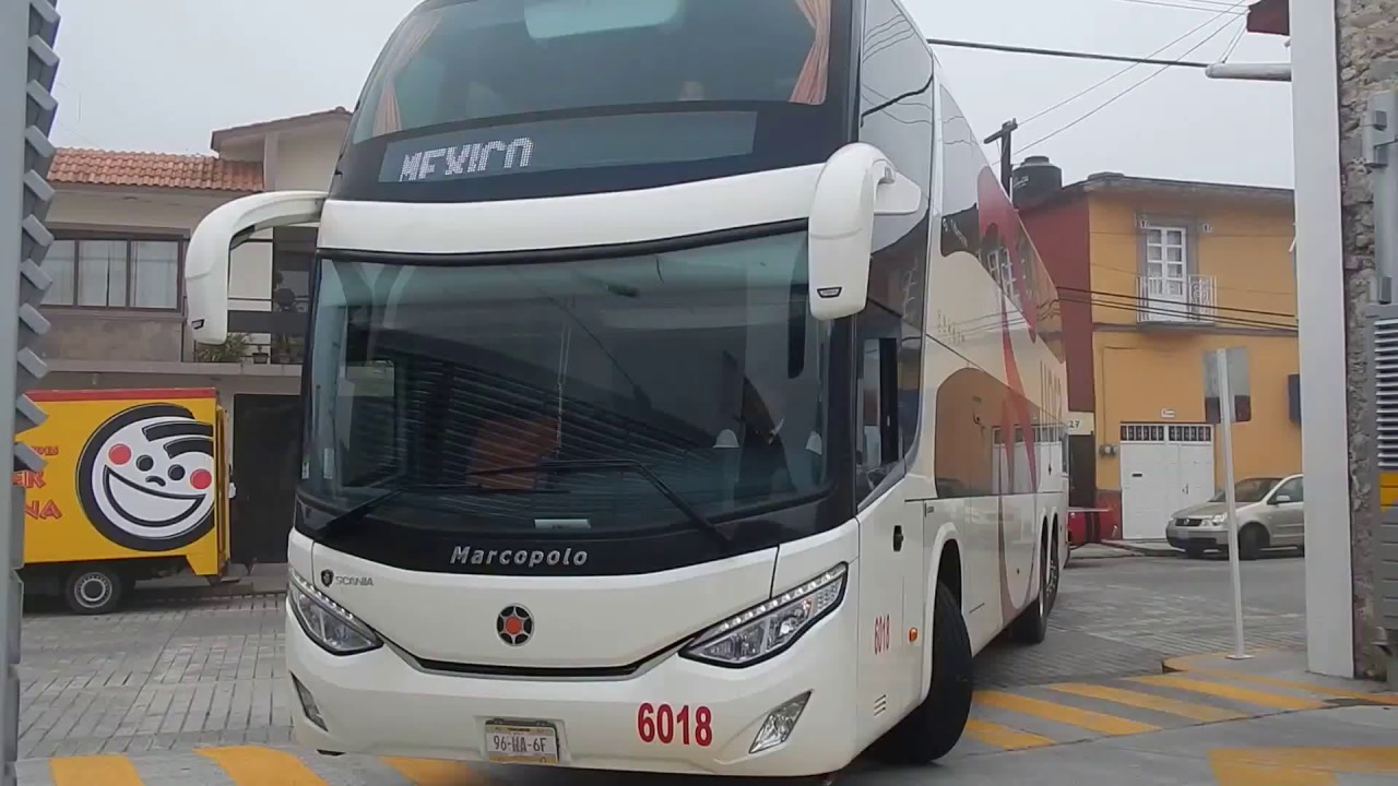 Autobus SUPRA de 2 pisos llegando a la Terminal Tlatlauquitepec. - YouTube