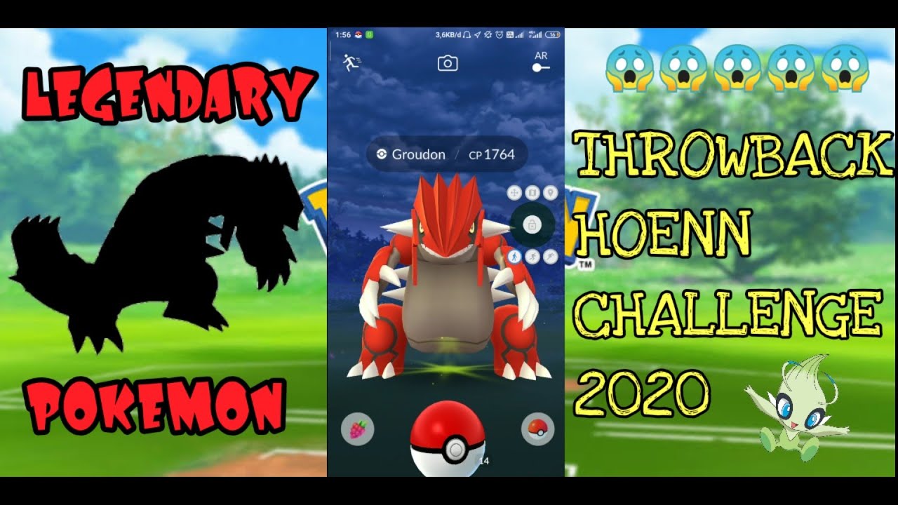 HOENN THROWBACK CHALLANGE 2020 | LEGENDARY POKEMON | SPOOFING FAKE GPS ...