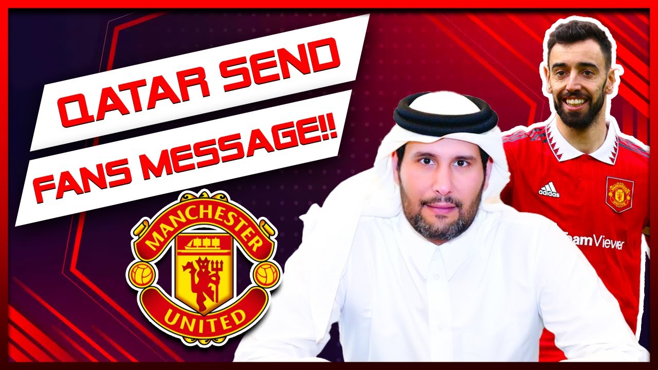 🛑 FANS SENT QATAR MESSAGE!! bruno and ten hag SECERT TALKS!! - YouTube