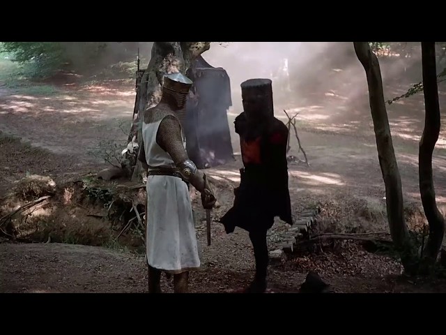 Monty Python And The Holy Grail Black Knight