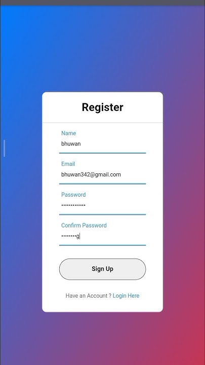 How To Make A Registration Form Using Html And Css Programming Cssanimation Coding Shorts