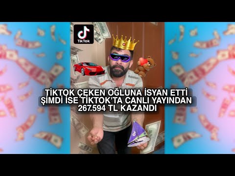 TikTok çeken oğluna isyan eden Baba !