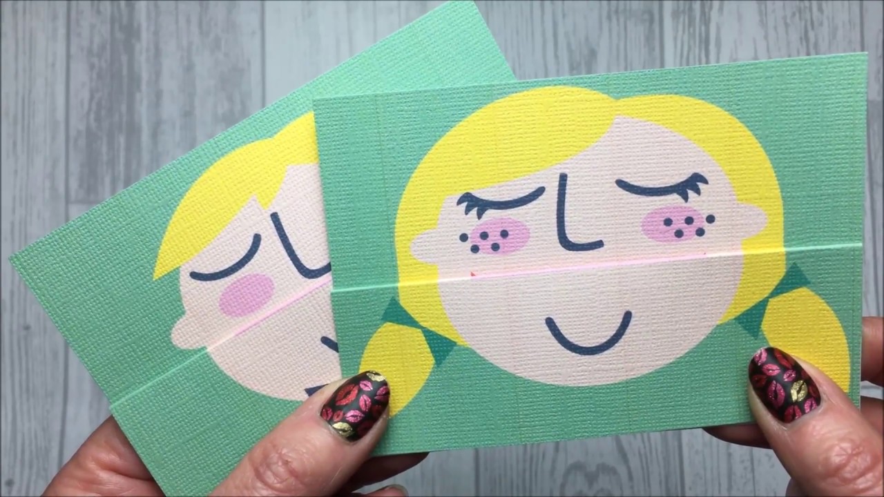 Just Smile printable cards - YouTube