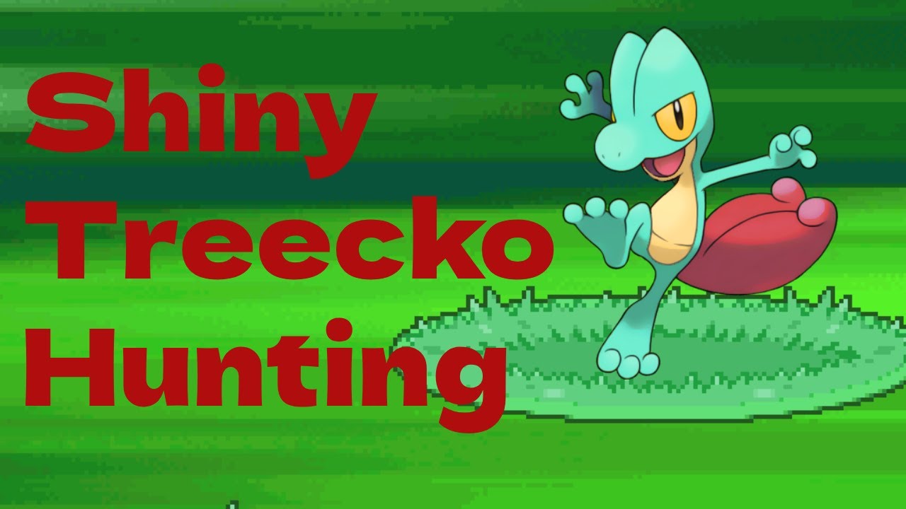 SHINY TREECKO HUNTING: Pokémon Omega Ruby🔥 - YouTube