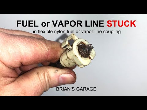 Remove FUEL or VAPOR LINE from flexible nylon fuel or vapor line ...