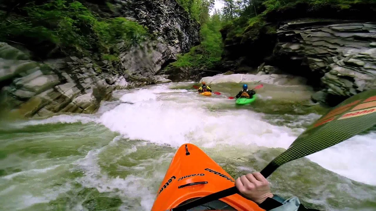 Wildwasser Kajak Norwegen 2015 - YouTube